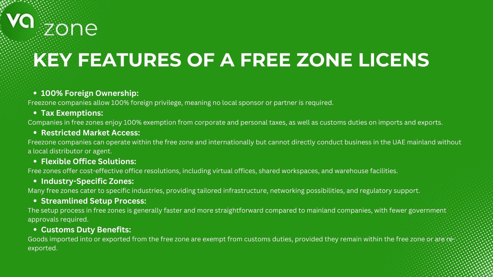 Difference Between Mainland and Free Zone Licenses in Dubai