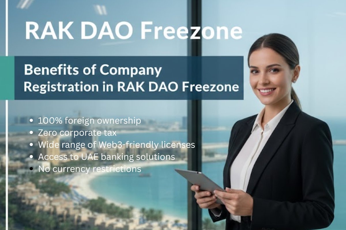RAK DAO Free Zone Company Formation: License Cost | VA Zone