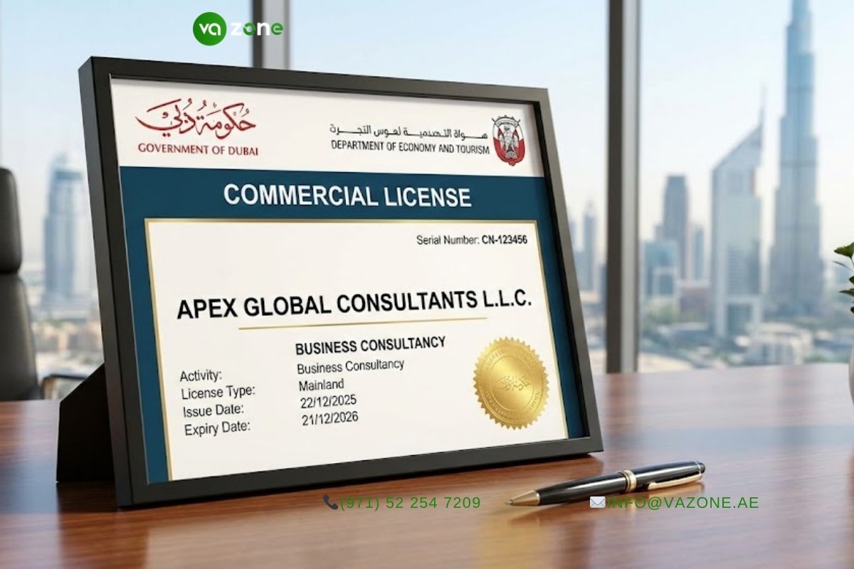 Business Consultancy License Dubai Mainland – Cost, Process & Setup